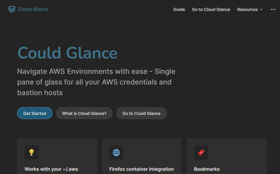 Getting Started Installation And Settings Cloud Glance Docs